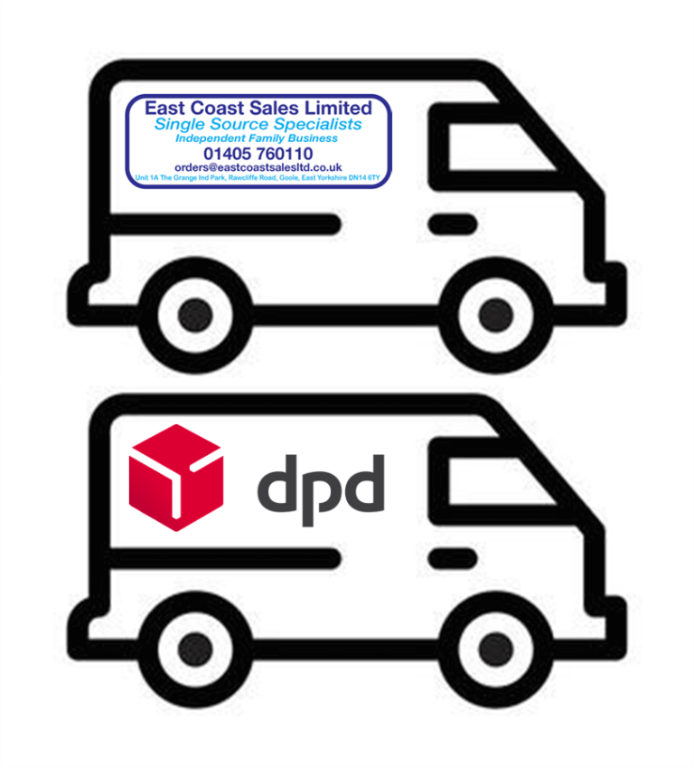 delivery options - East Coast Sales Ltd